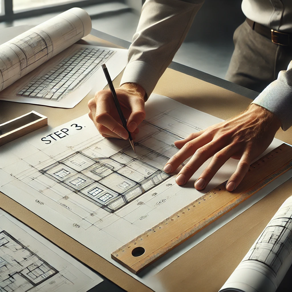 Scale Ratio Calculator for Blueprints